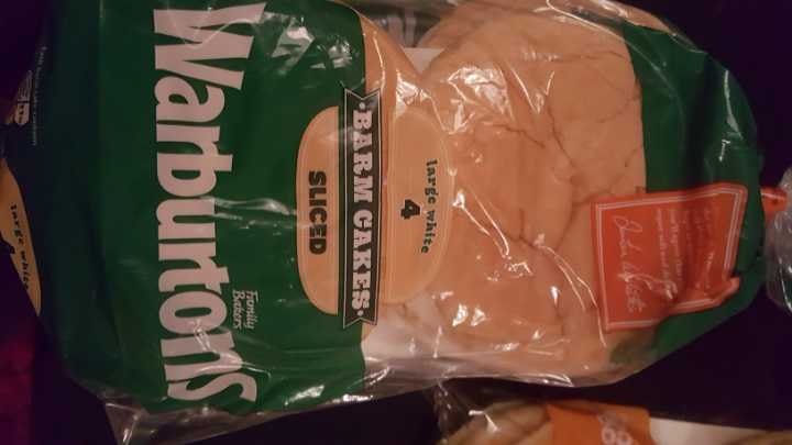 Warburtons barm cakes - OLIO