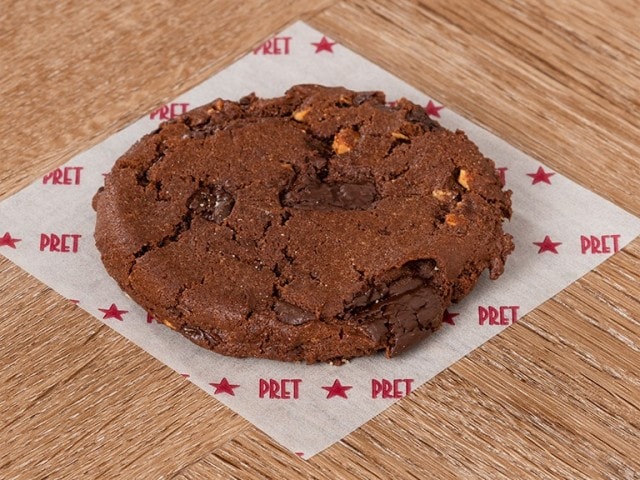 Pret Dark chocolate and almond butter cookie - OLIO