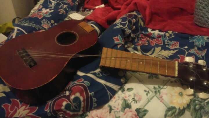 Broken ukulele - OLIO